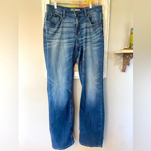 BKE | Jeans | Bke Jeans Mens 34xl Derek Bootleg Light Wash Denim Casual ...